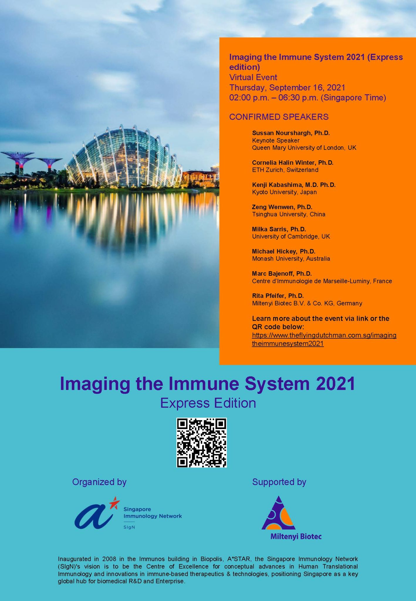 Imaging the Immune System 2021 – Virtual Event – Singaporean Society ...